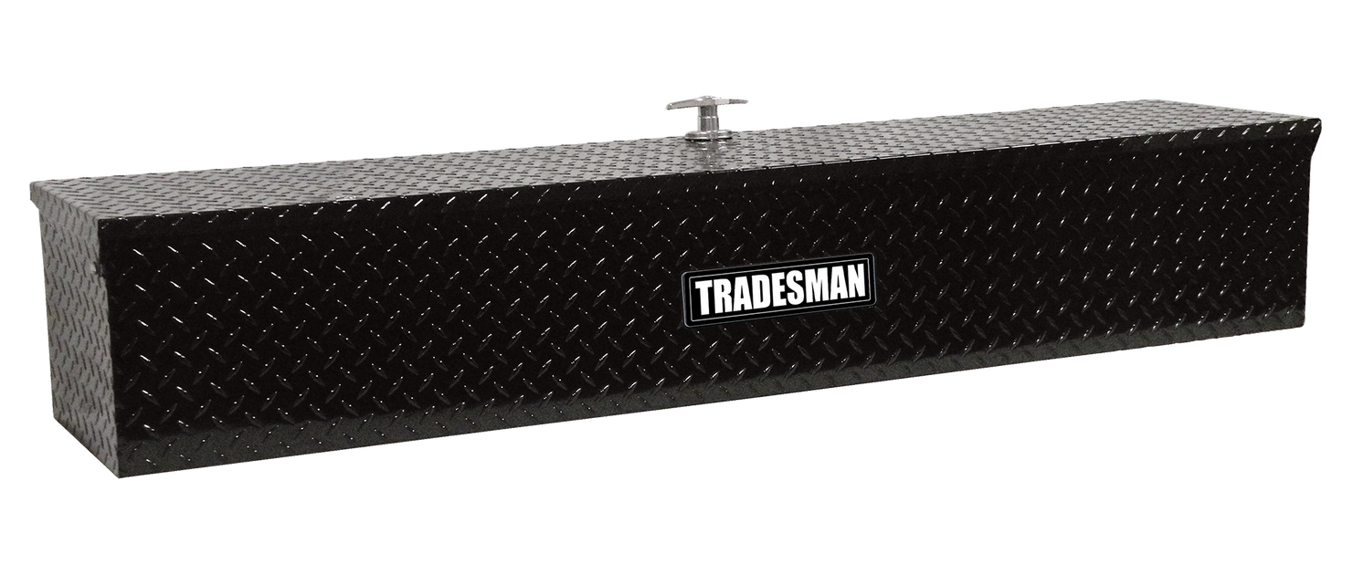 TALFMSB48BK - 48" ALUM FLUSH MOUNT SIDE BIN BLACK — Tradesman TX