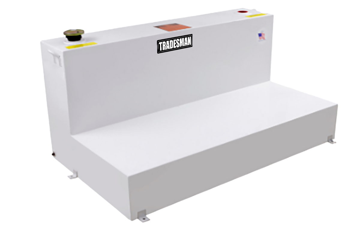 TLST90 90 - GAL STEEL L TANK WHITE — Tradesman TX